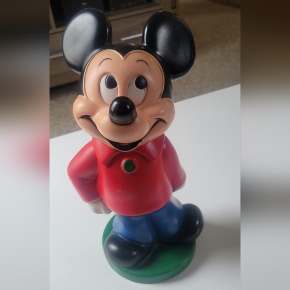 Disney | Other | Vintage Plastic Mickey Bank | Poshmark